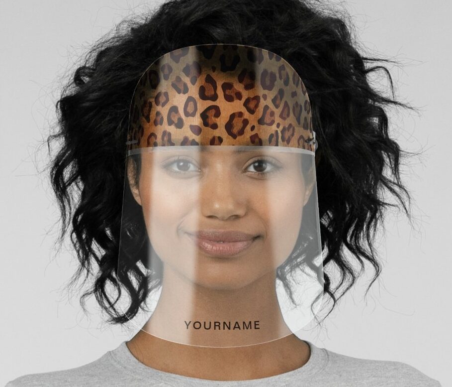 Novelty Clear Face Shield Designs - Clear Visor Cover Reusable