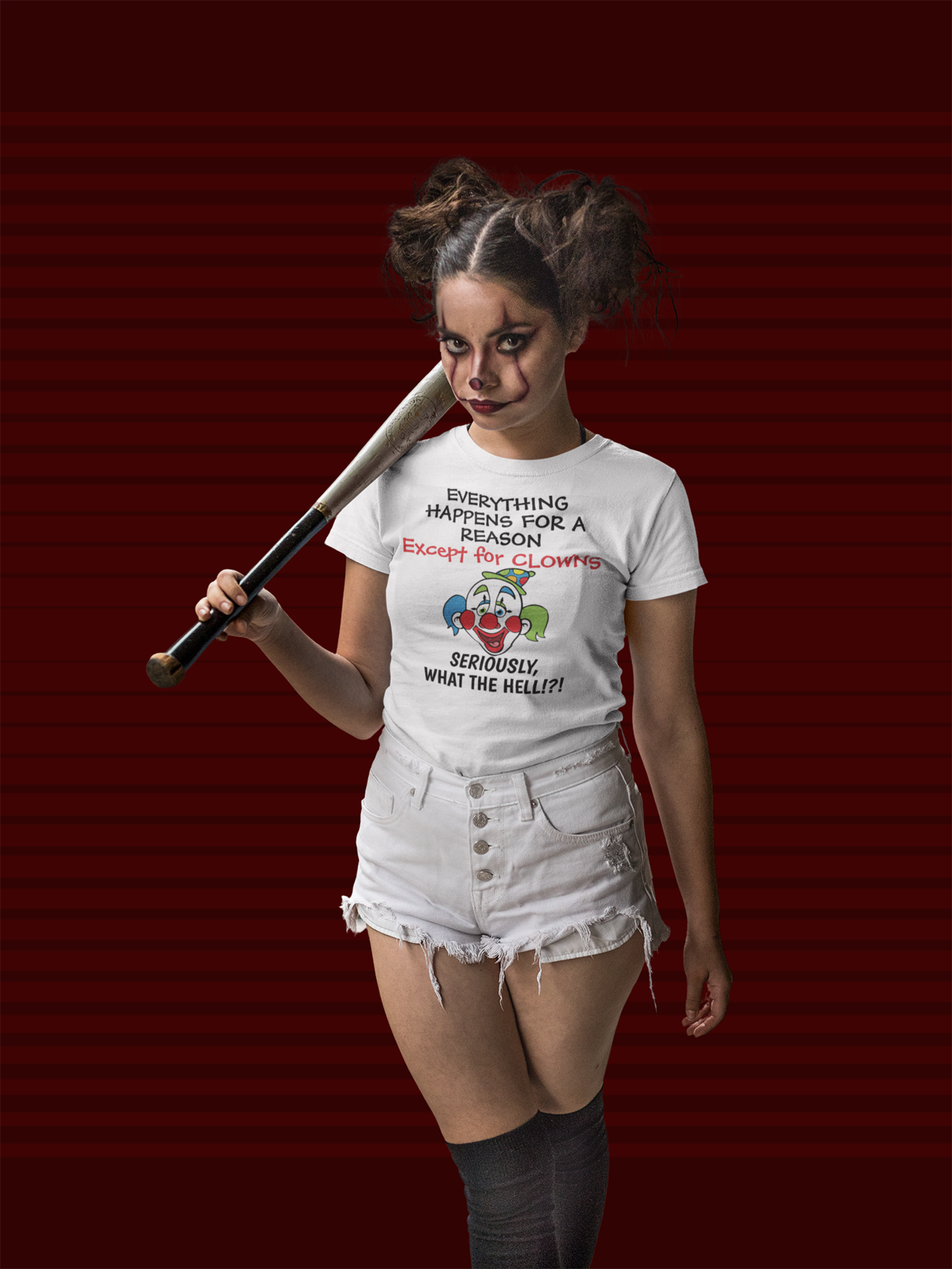 Funny Clown Saying T-Shirts - Irony Designs Fun Shop Novelty, Cute and ...