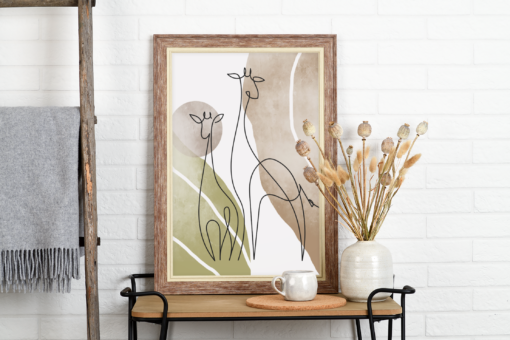 Boho Abstract Aesthetic Wall Art Décor - Irony Designs Fun Shop Novelty ...